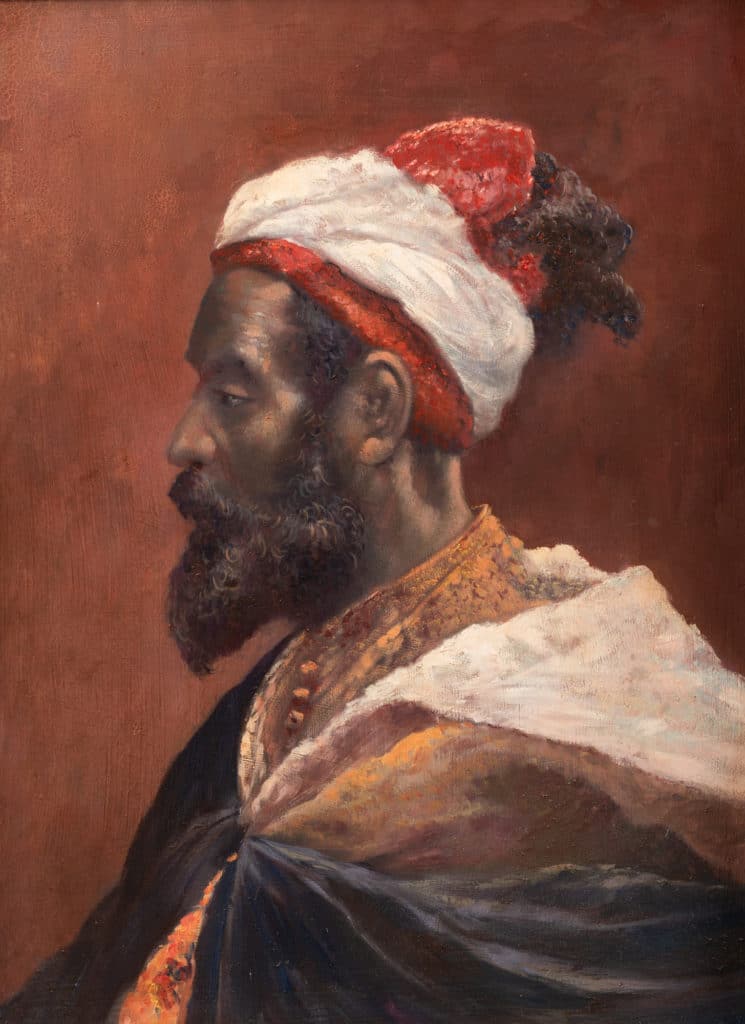 Portrait d’un homme égyptien, XIXe siècle