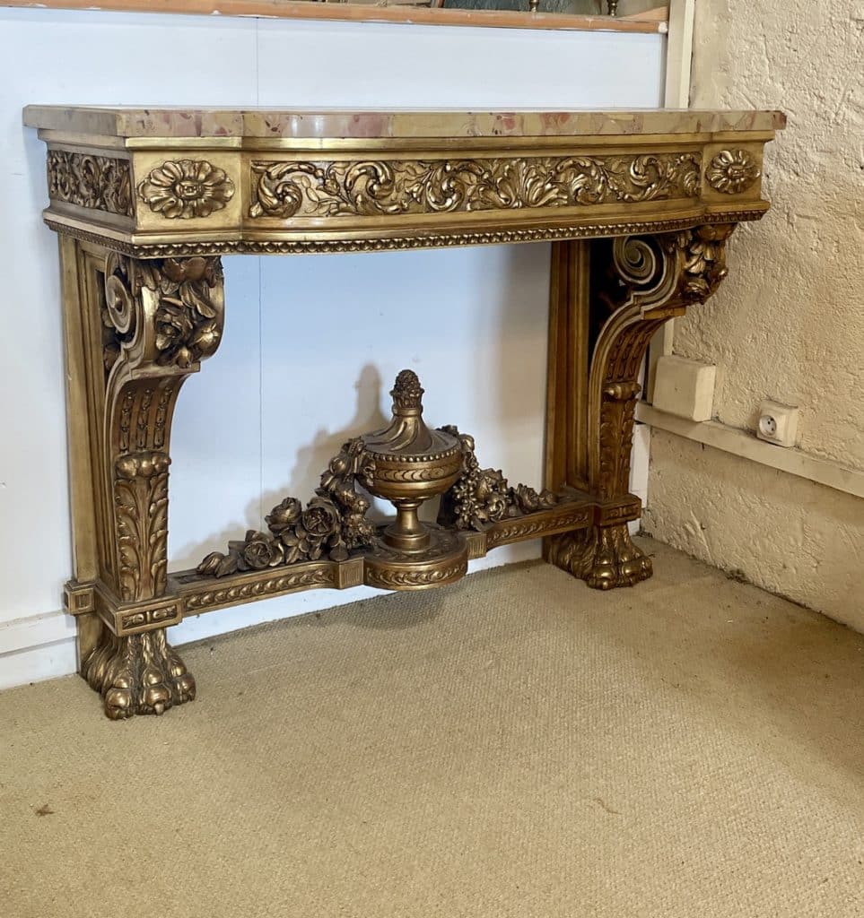 Console style Transition, XIXe siècle